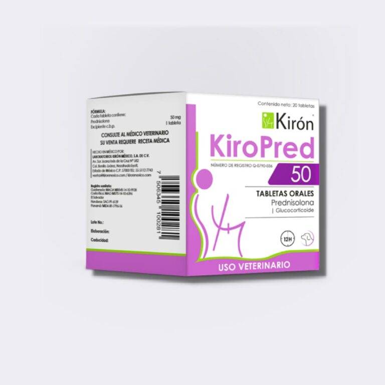 KIRO PRED 50 CAJA CON 20 TABLETAS (Prednisolona, Antiinflamatorio ...